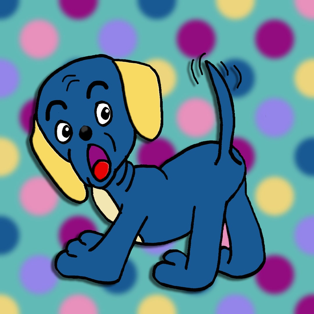 Animal Charactors for Children Digital Downloads PNG... Polka Dot Art ...