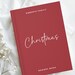 Custom Christmas Memory Book Christmas Journal Personalized Family ...