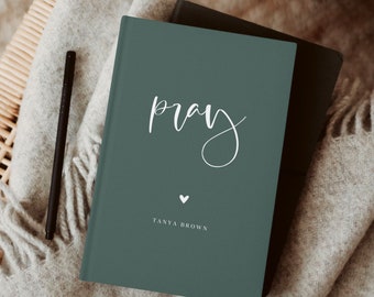 Personalized Faith Journal, Custom Prayer Journal, Christian Gifts for ...