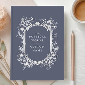 Personalized Poetry Journal Custom Poem Book, Writer Gifts, Poetry ...
