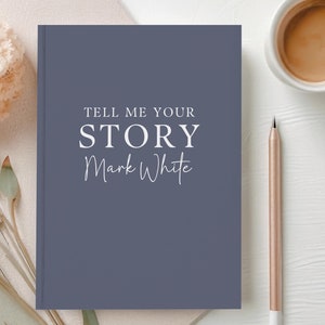 Custom Name Legacy Journal Dad Gift for Father Autobiography & Life ...