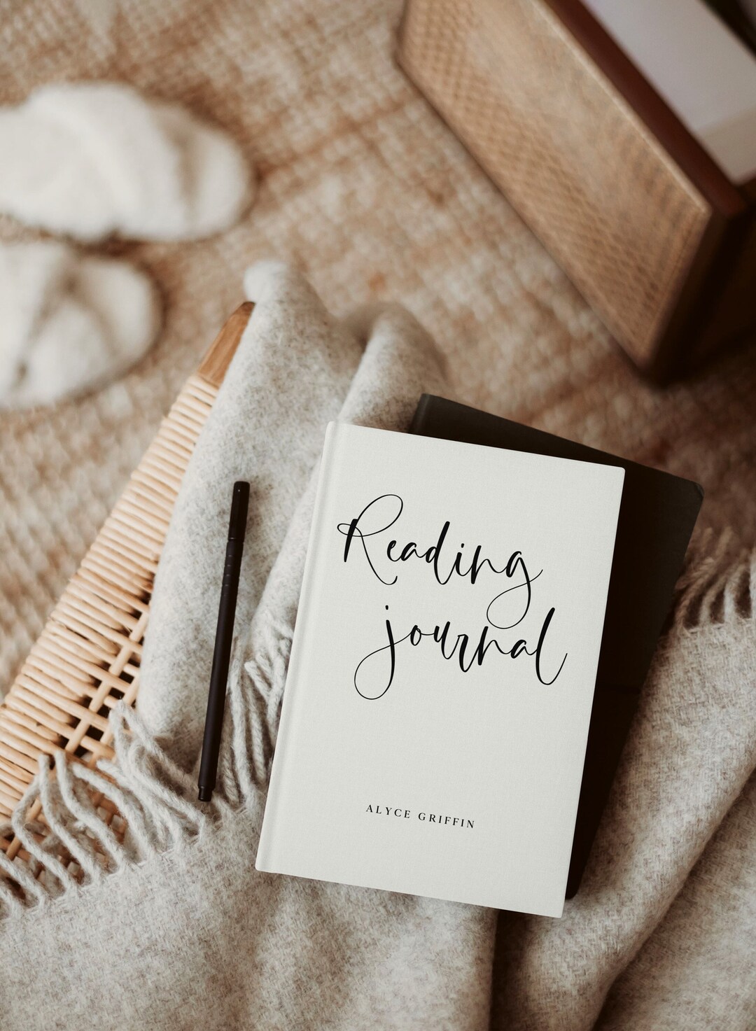 Personalized Reading Journal, Reading Log Journal, Book Club Gift, Book ...