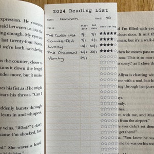 Printable 2025 Library Card Bookmark Reading Log Tracker - Digital ...