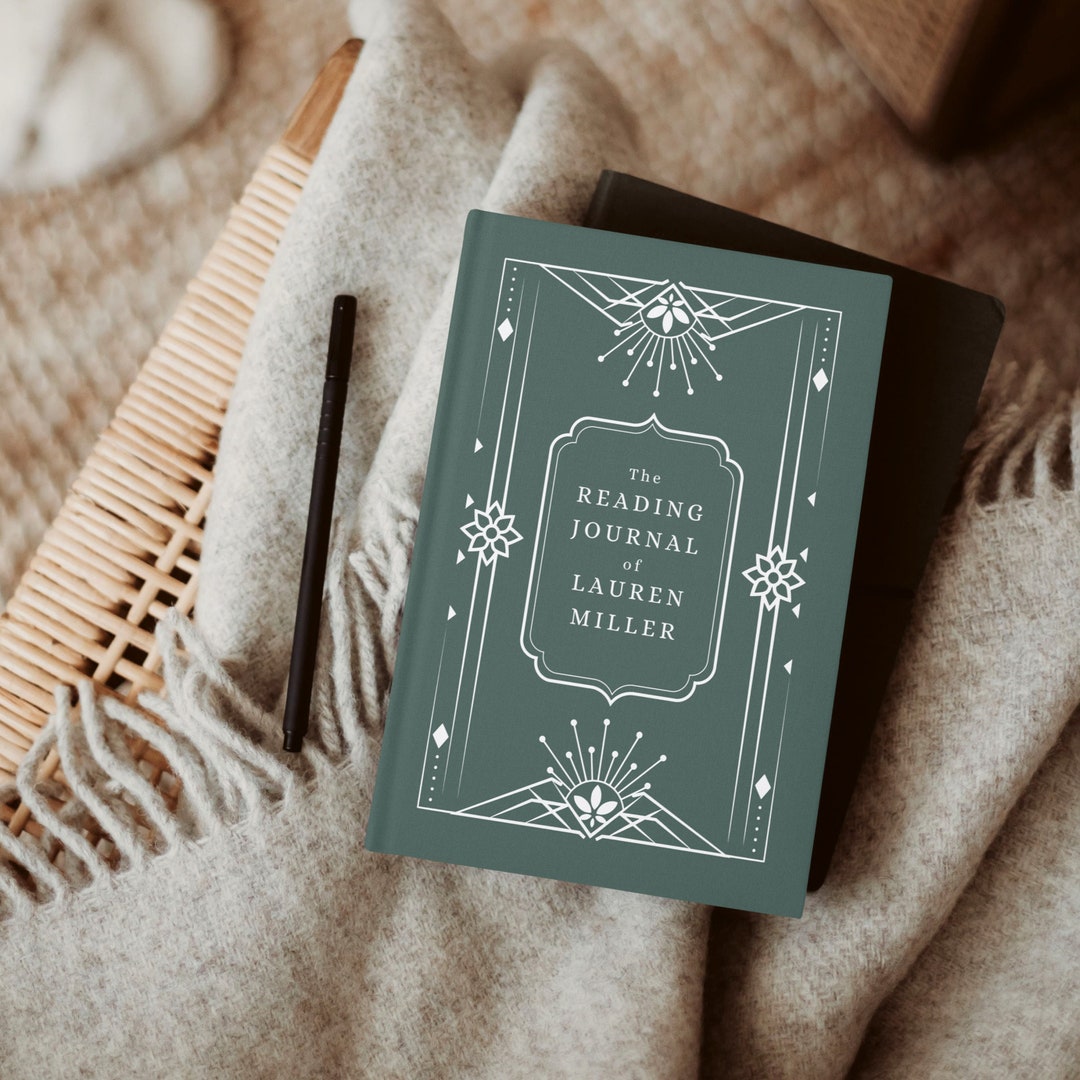 Personalized Reading Journal Custom Reading Tracker Journal Notebook A5 ...