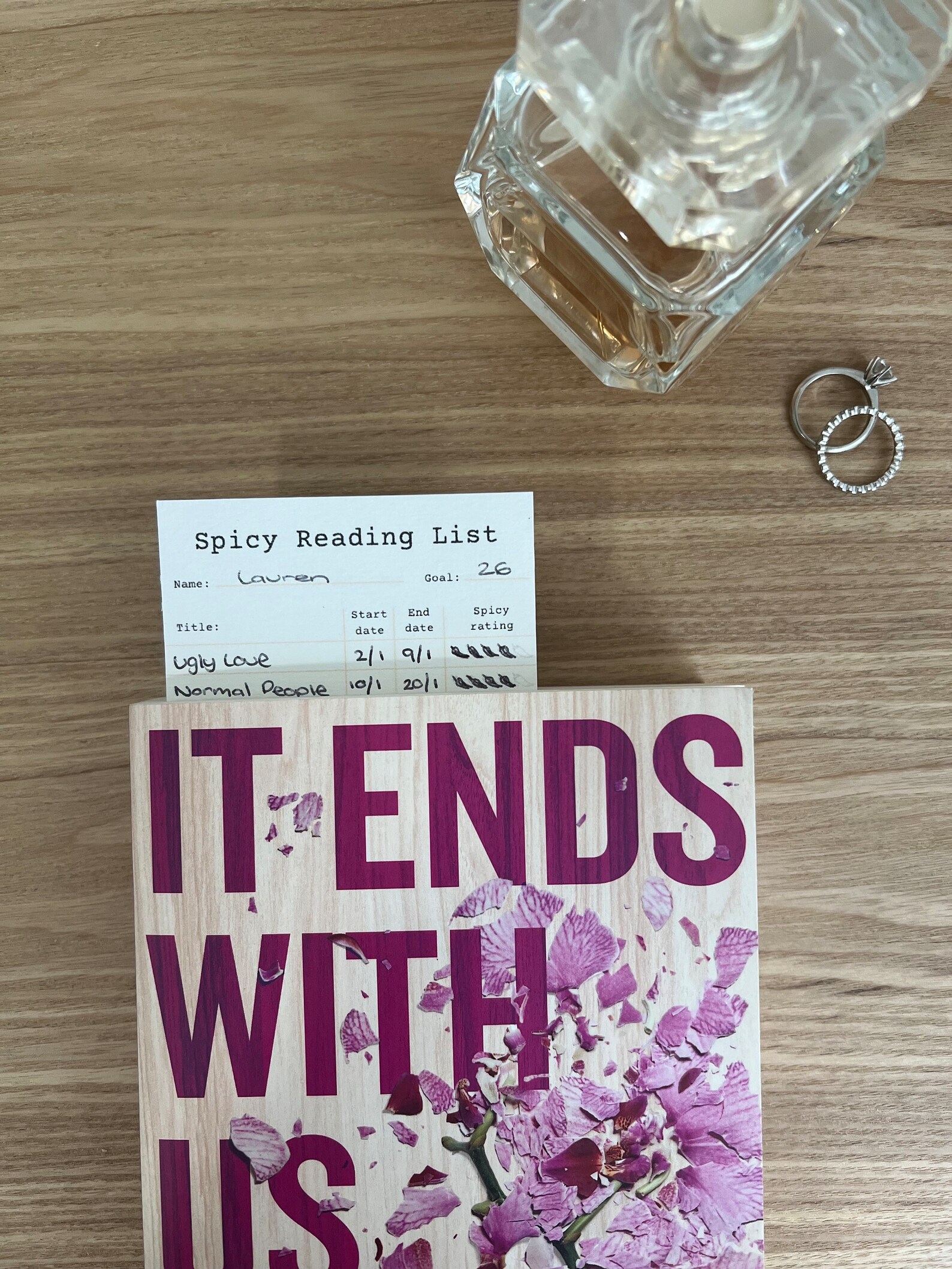 Printable Spicy Bookmark Reading Log Tracker With Spicy Books Rating ...