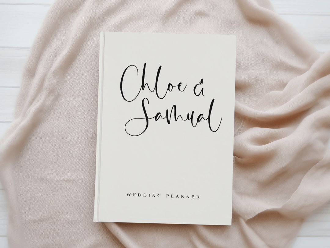 Custom Wedding Planner Book, Bridal Planner, Wedding Journal ...