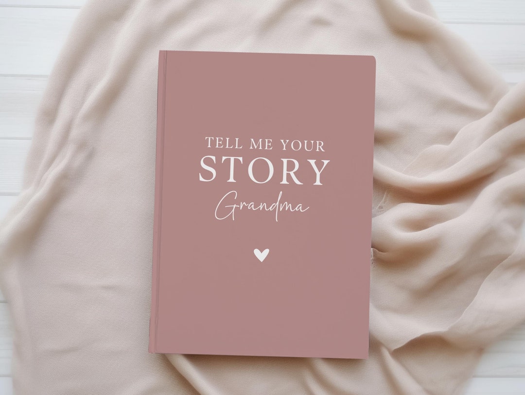 Custom Grandma Legacy Journal for Grandma Memories & Life Story ...