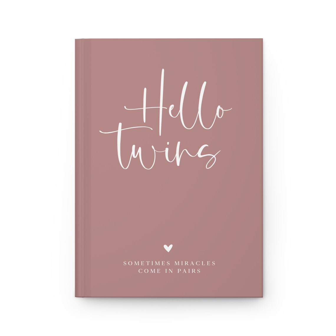 Twin Pregnancy Book, Keepsake Twin Gifts, Twin Pregnancy Memory Book ...