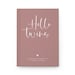 Twin Pregnancy Book, Keepsake Twin Gifts, Twin Pregnancy Memory Book ...