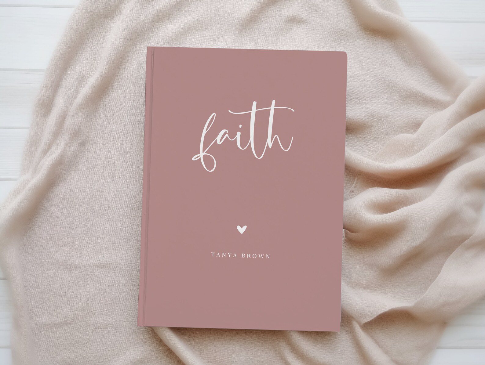 Personalized Faith Journal, Custom Prayer Journal, Christian Gifts for ...