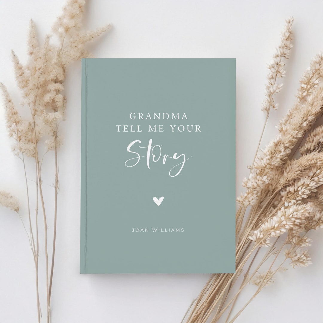 Custom Grandma Memory Journal for Grandma Memories & Life Story ...