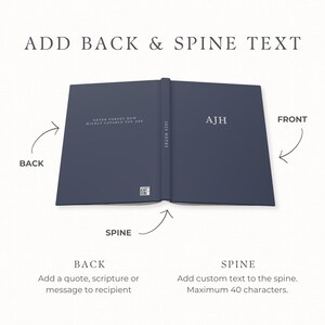 Monogram Notebook Personalized A5 Notebook Journal, Monogrammed Gift, Custom Name Journal ...