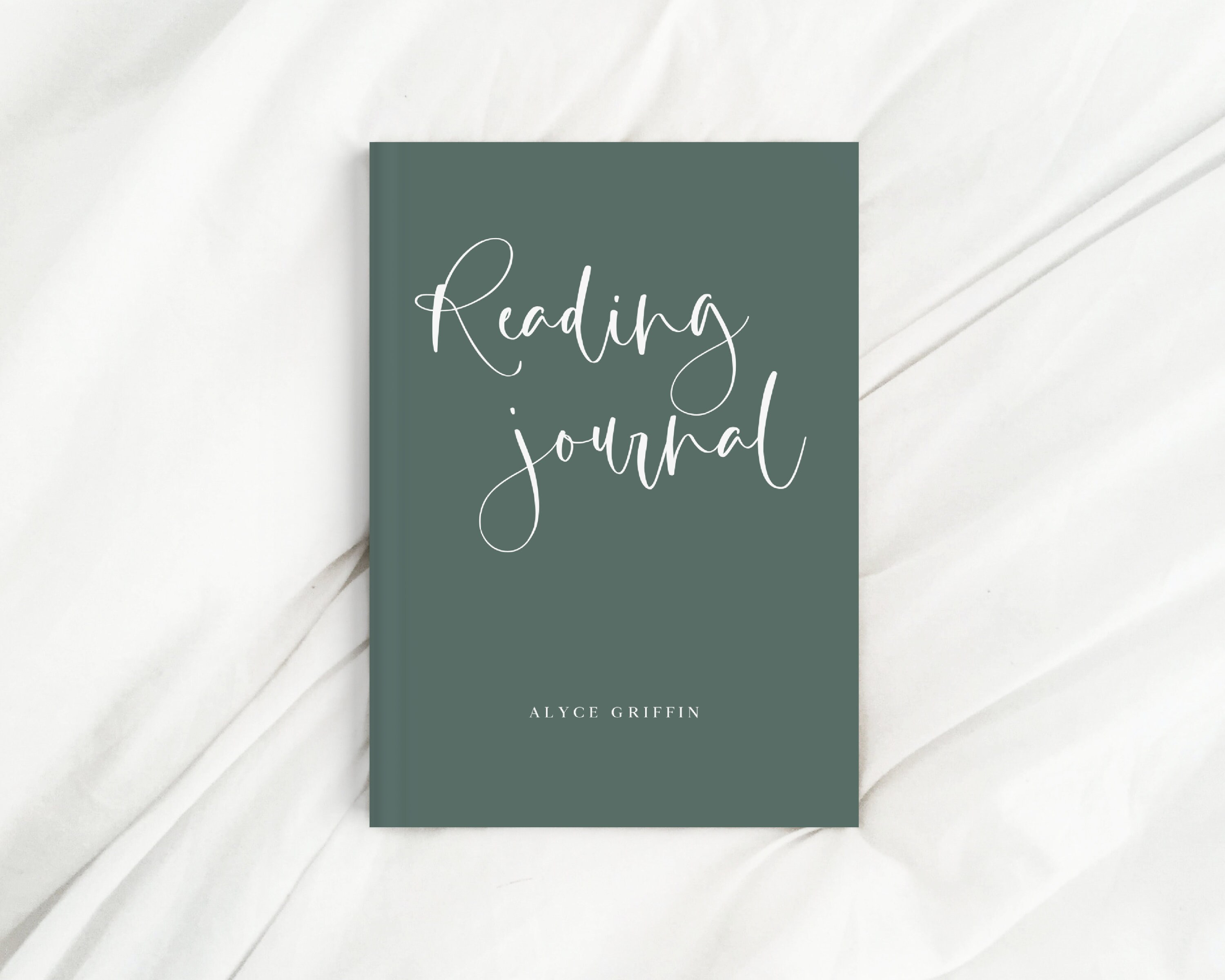 Personalized Reading Journal, Reading Log Journal, Book Club Gift, Book ...