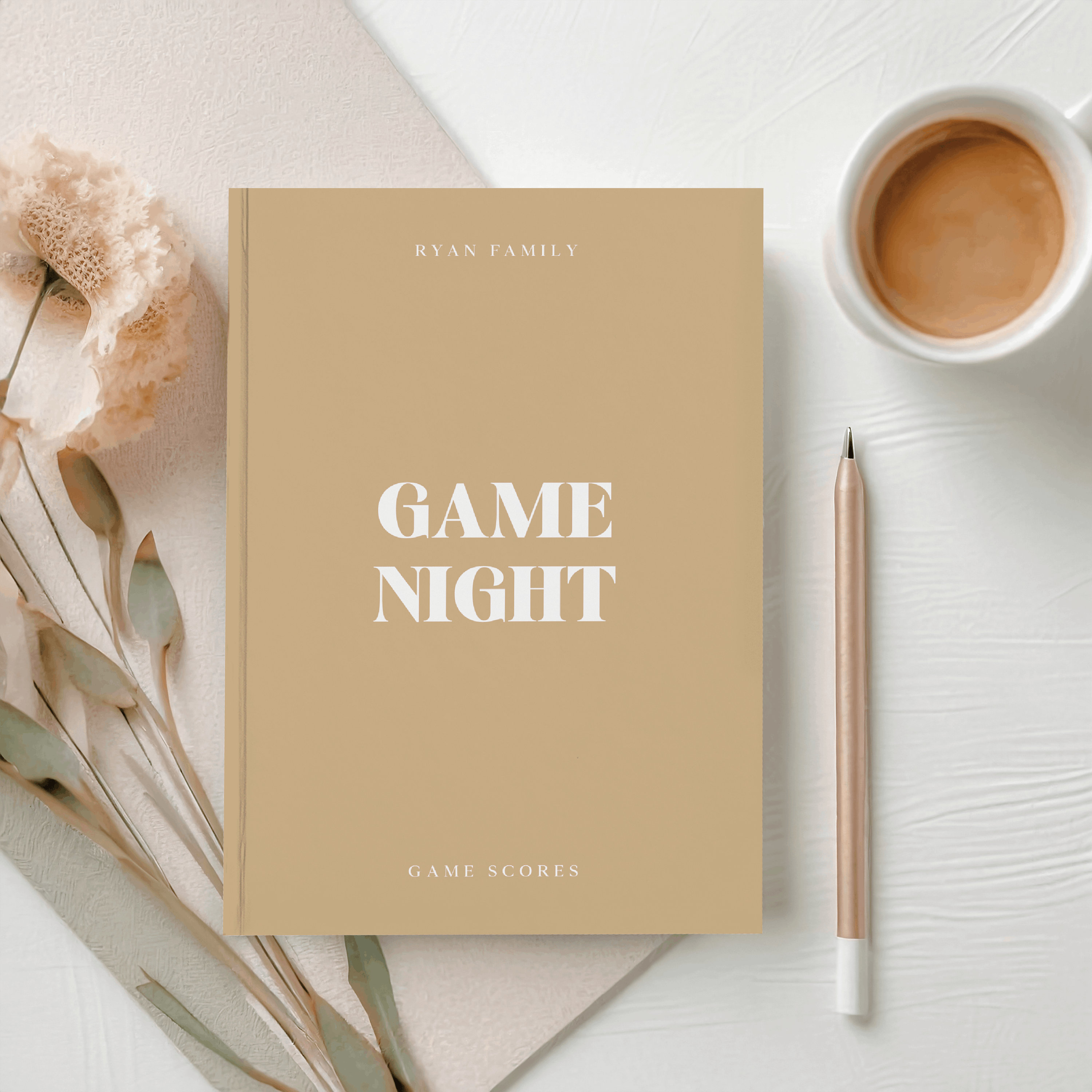 Custom Game Night Book, Personalized Board Game Gifts, Birthday Gift ...