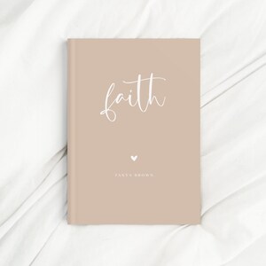 Personalized Faith Journal, Custom Prayer Journal, Christian Gifts for ...