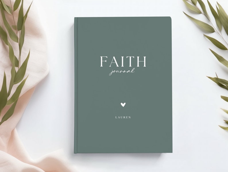 Custom Faith Journal, Christian Gifts for Women, Prayer Journal ...