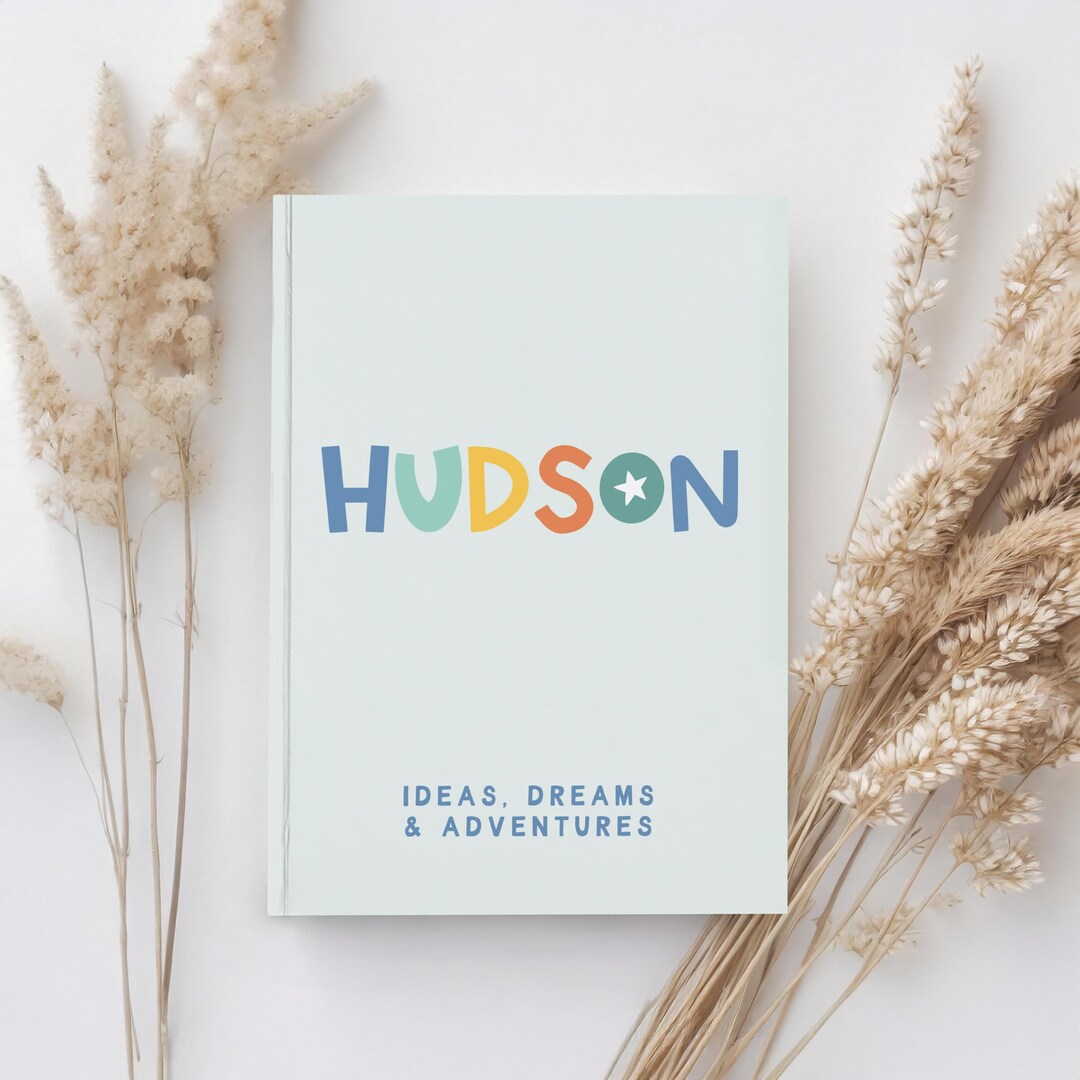 Personalized Journal for Boys, Custom Kids Notebook, Kids Journal ...