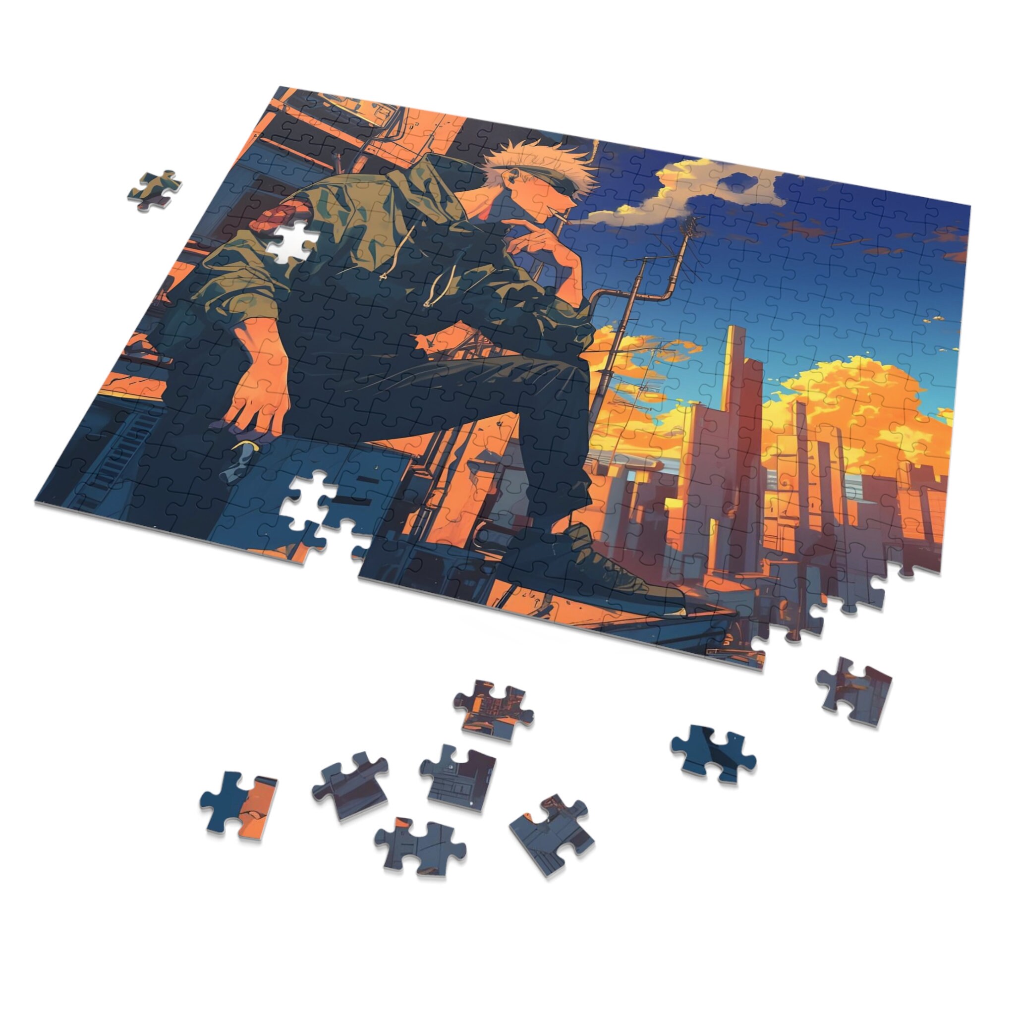 Gojo Satoru Jujutsu Kaisen Anime Puzzle Jigsaw | Adult Puzzle | Anime ...