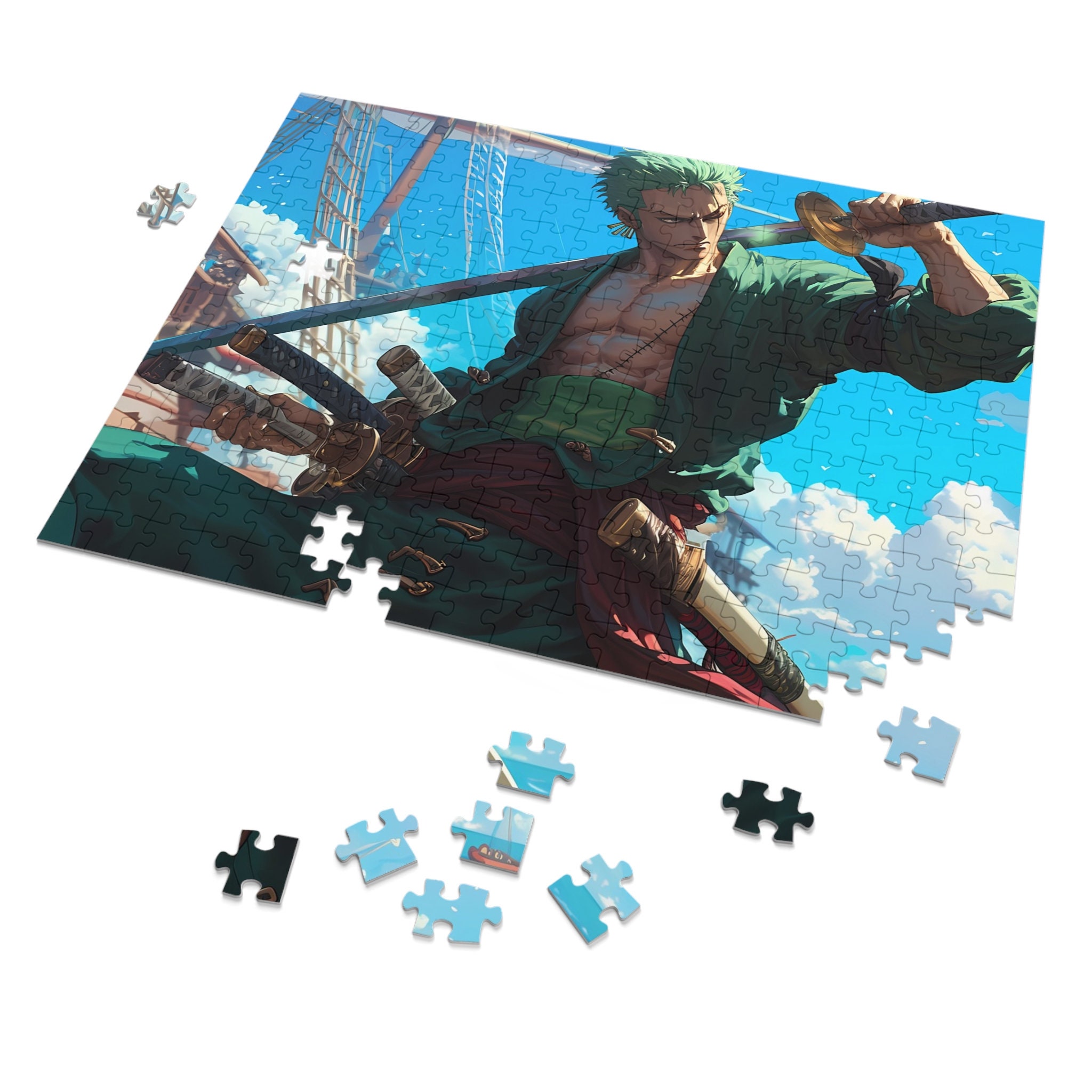 Zoro One Piece Inspired Anime Puzzle Jigsaw | Adult Puzzle | Anime ...
