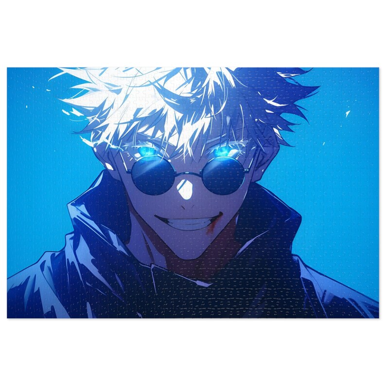 Gojo Satoru Jujutsu Kaisen Anime Puzzle Jigsaw Adult Puzzle Anime ...