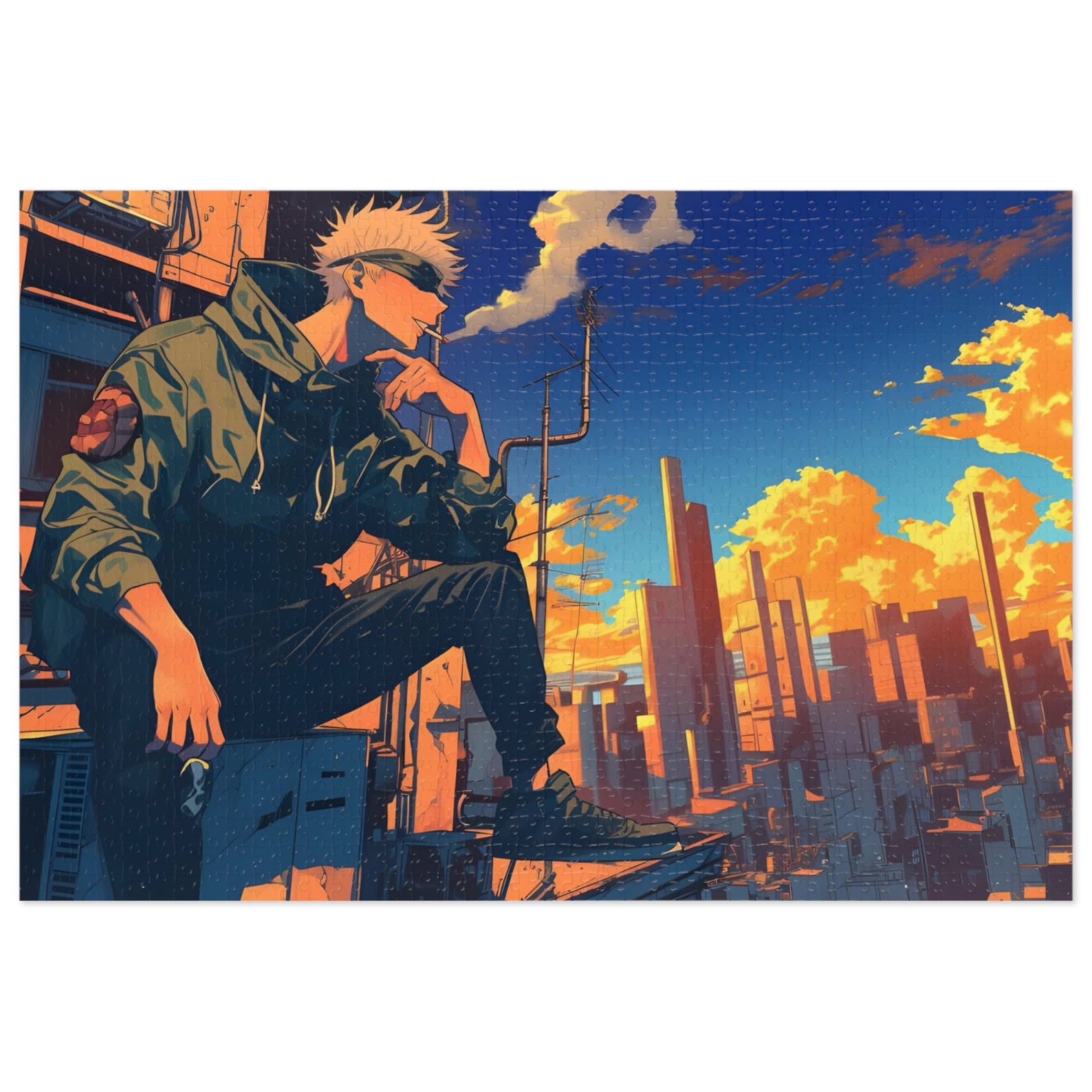 Gojo Satoru Jujutsu Kaisen Anime Puzzle Jigsaw | Adult Puzzle | Anime ...