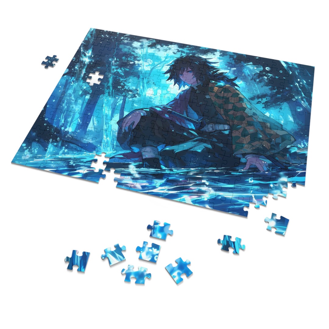 Water Hashira Demon Slayer Inspired Anime Puzzle Jigsaw Adult Puzzle ...