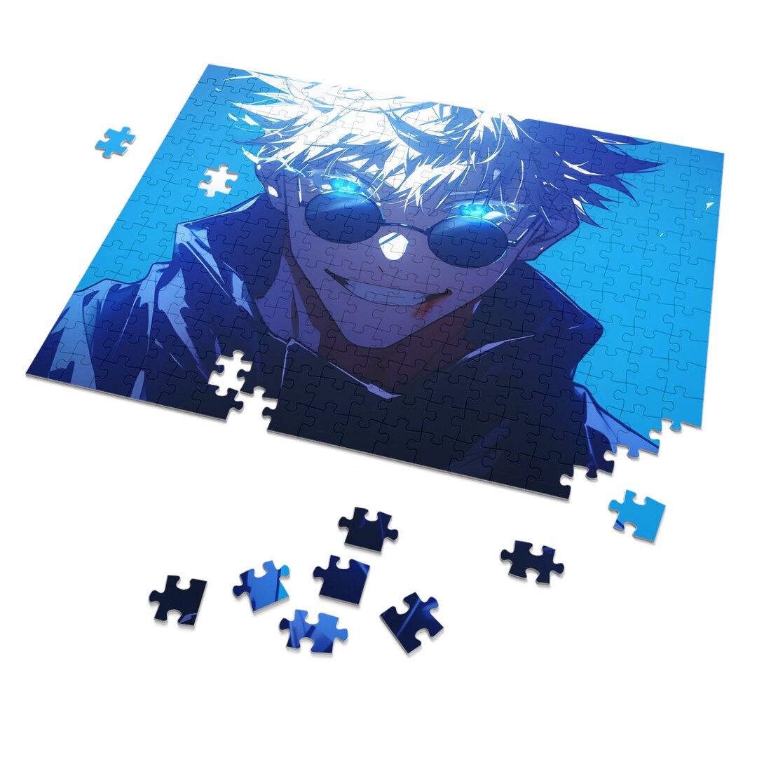 Gojo Satoru Jujutsu Kaisen Anime Puzzle Jigsaw Adult Puzzle Anime ...