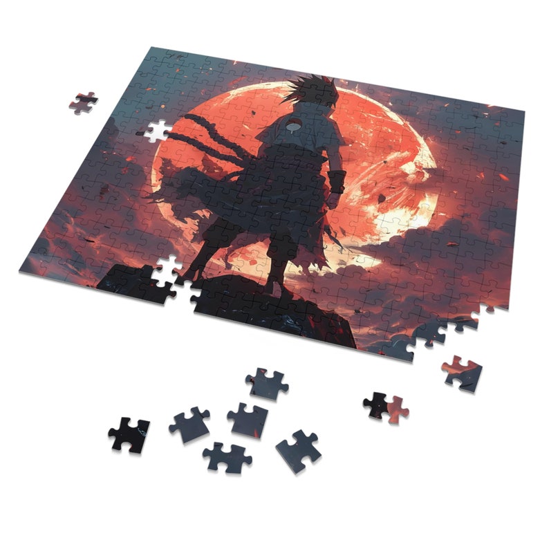 Sasuke Anime Puzzle Jigsaw | Adult Puzzle | Anime Puzzle ...