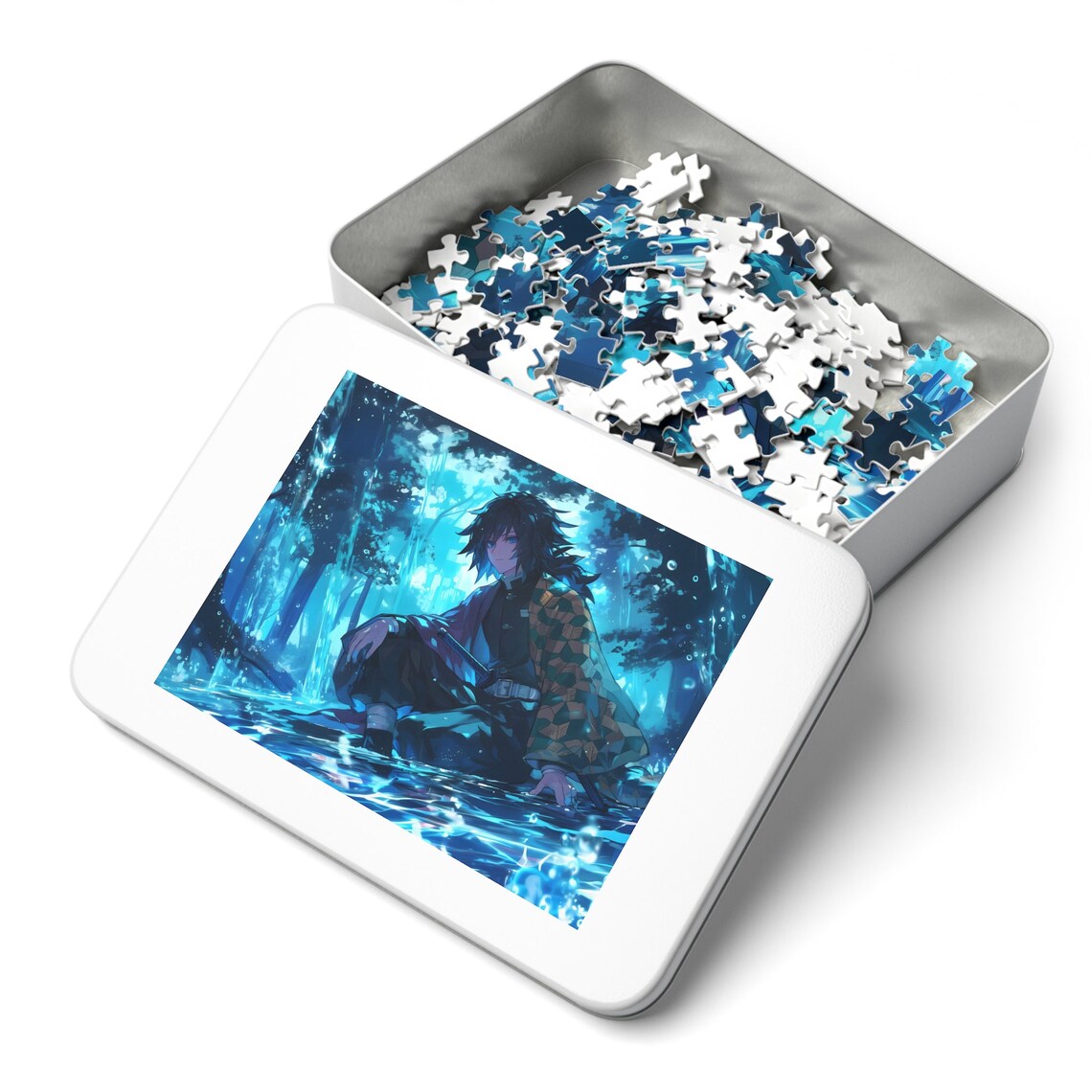 Water Hashira Demon Slayer Inspired Anime Puzzle Jigsaw Adult Puzzle ...