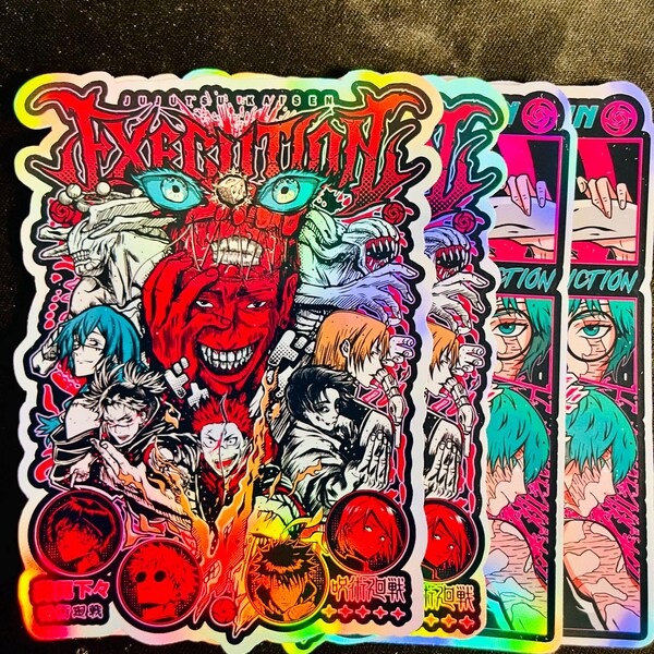 Jjk Stickers - Etsy