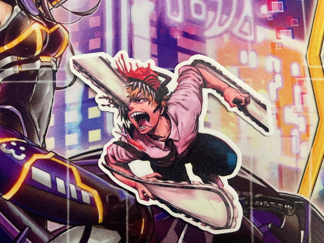 Chainsaw Akuma Sticker - Etsy