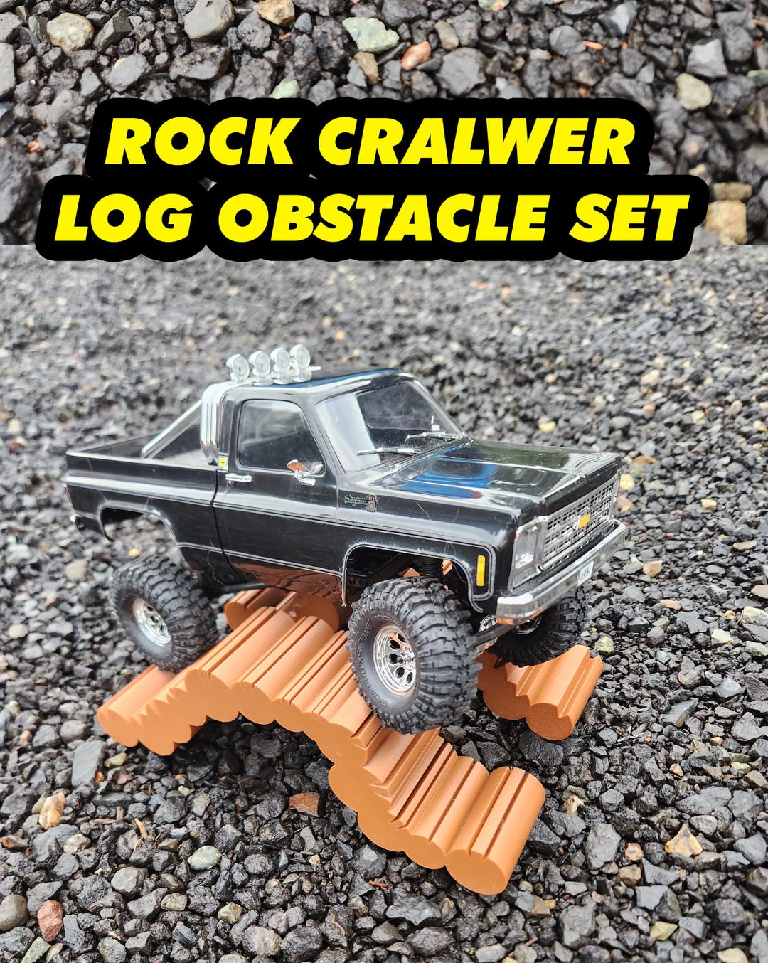 2 X Mini Rock Crawler Log Obstacle Set - Etsy