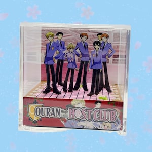 Ouran High School Host Club “club Room” 3D Cube Diorama - Etsy