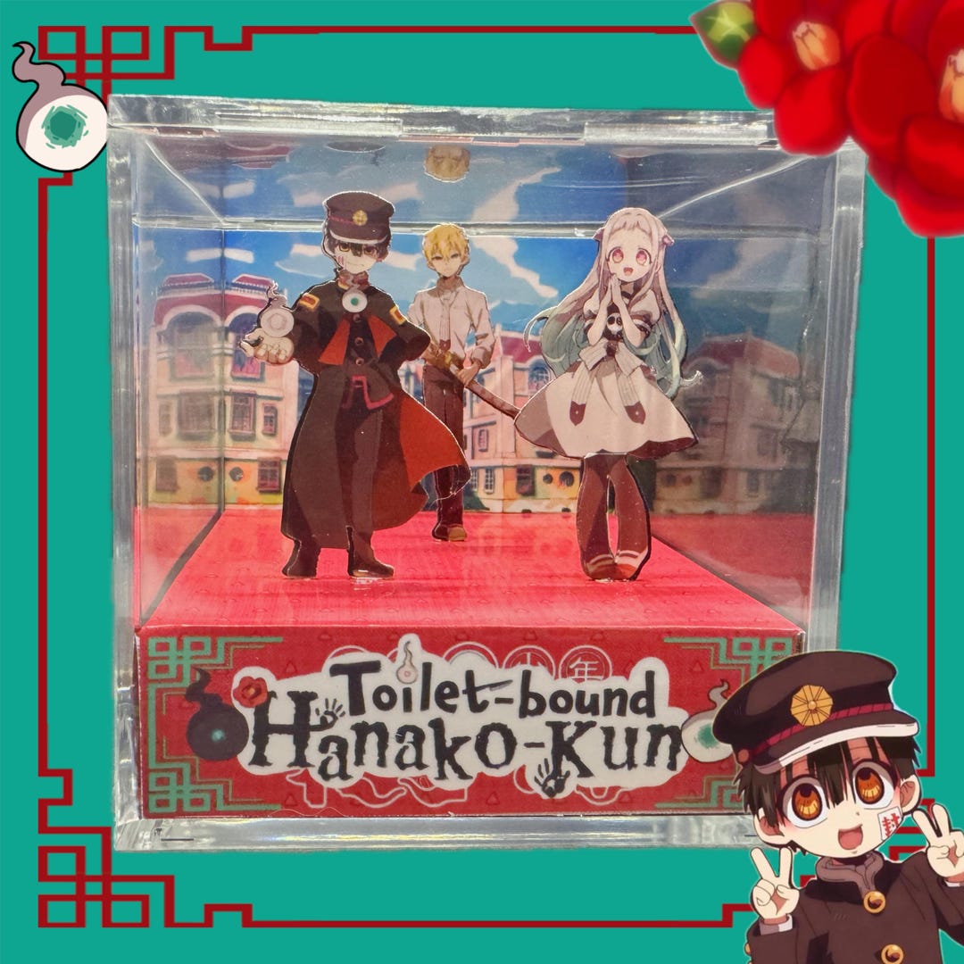 Toilet Bound Hanako-kun “crimson” 3D Cube Diorama - Etsy