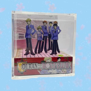 Ouran High School Host Club “club Room” 3D Cube Diorama - Etsy