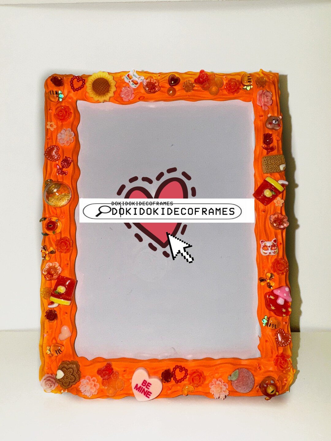 Orange Decoden Frame (5”x7”) - Etsy