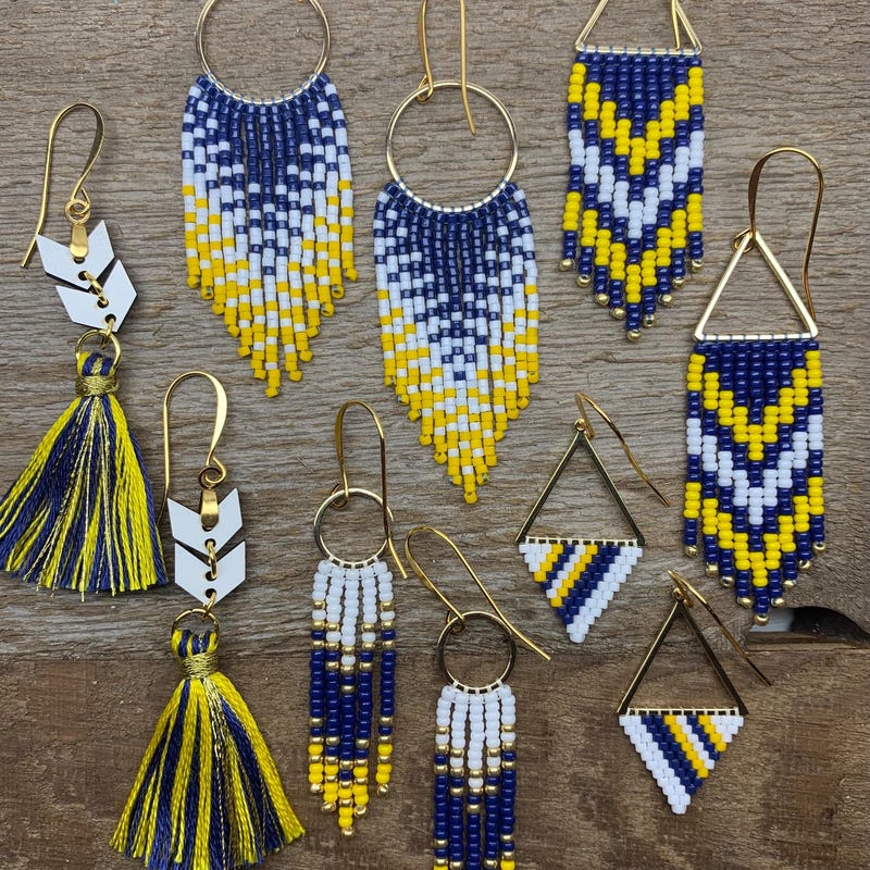 Fringe Dance Earrings - Etsy