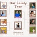 Editable Family Tree Templates | Immediate & Extended Family | Digital ...