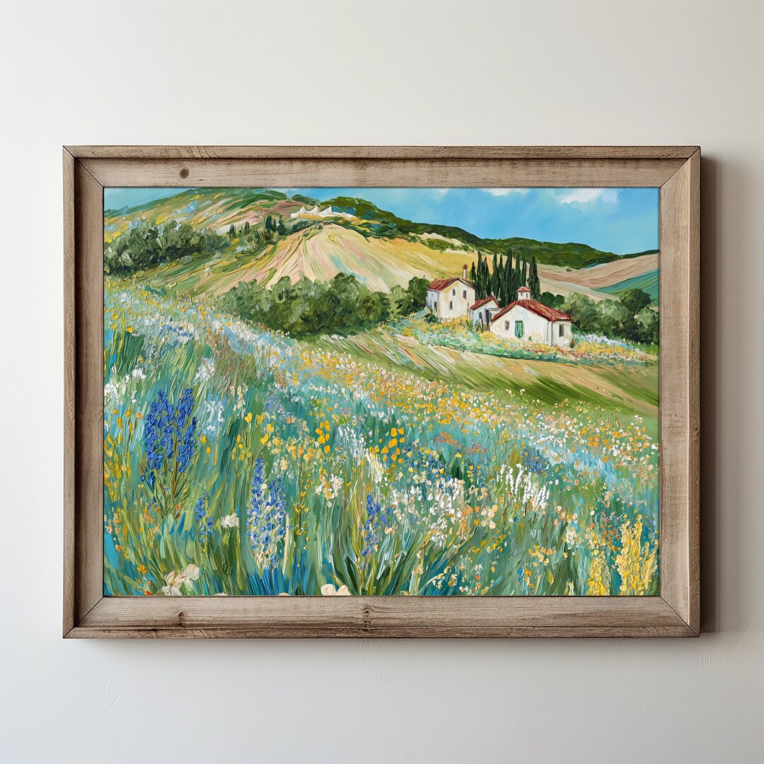 Vintage Wildflower Field | Frame Tv, Printing Wildflower, Wildflowers ...