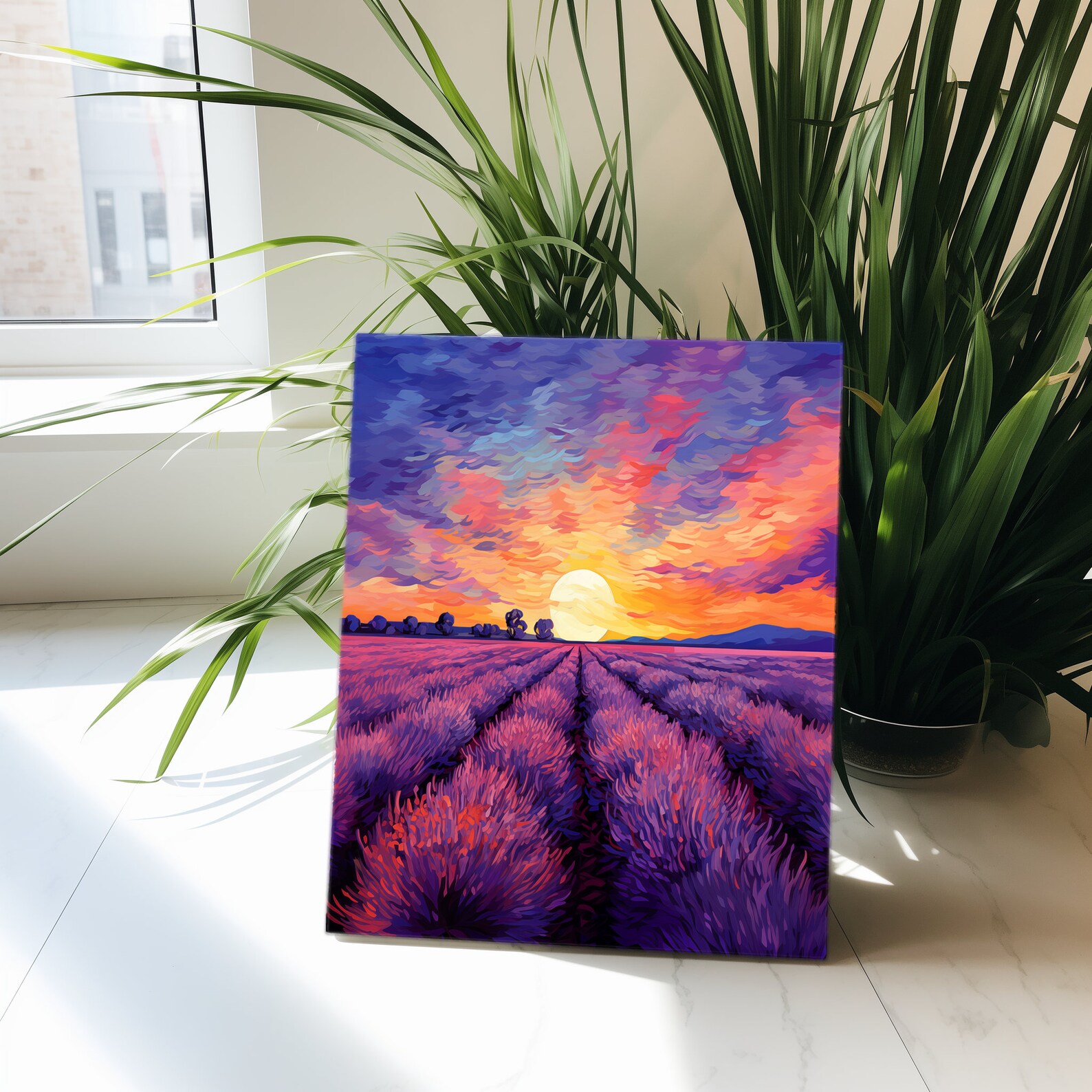 Lavender Field Colorful Journeys Art 1-128 Flower Bouquet, Artful Field ...