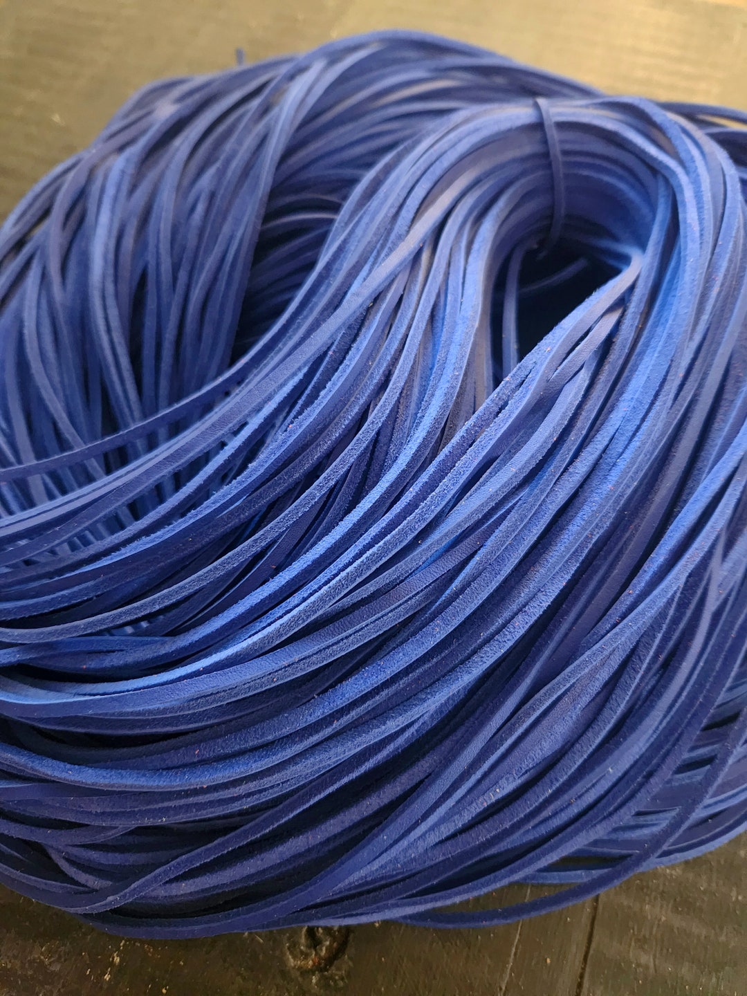 Genuine Leather Lacing 3mm X 3mm Square. Extra Strong 108" Long. One ...