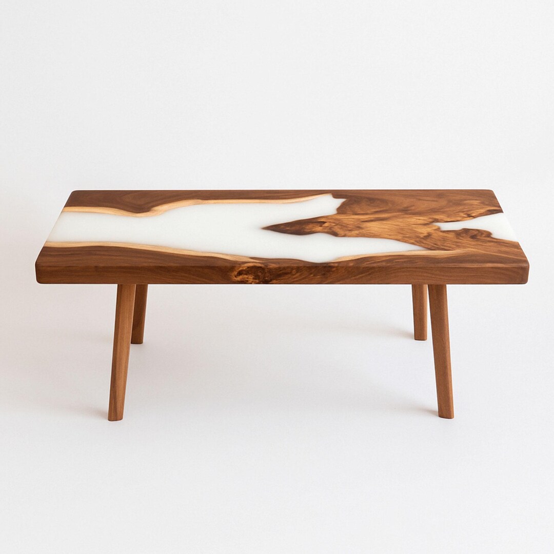 Bench Entryway Bench Wood and Epoxy - Etsy