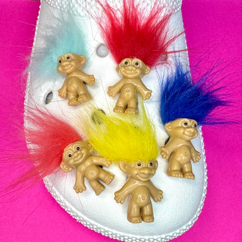 Vintage Troll Doll Charm - Etsy