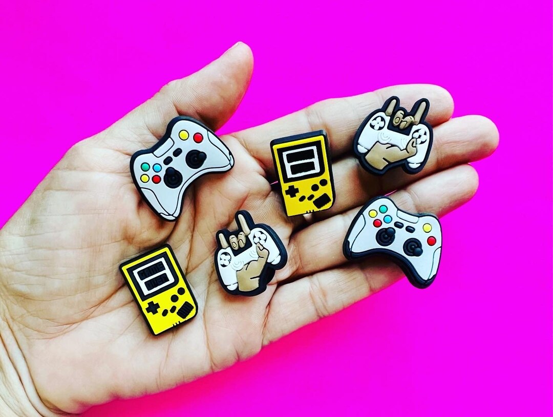 6pc Bundle Gamer Game Croc Shoe Charms Best Price Charm Bundle - Etsy