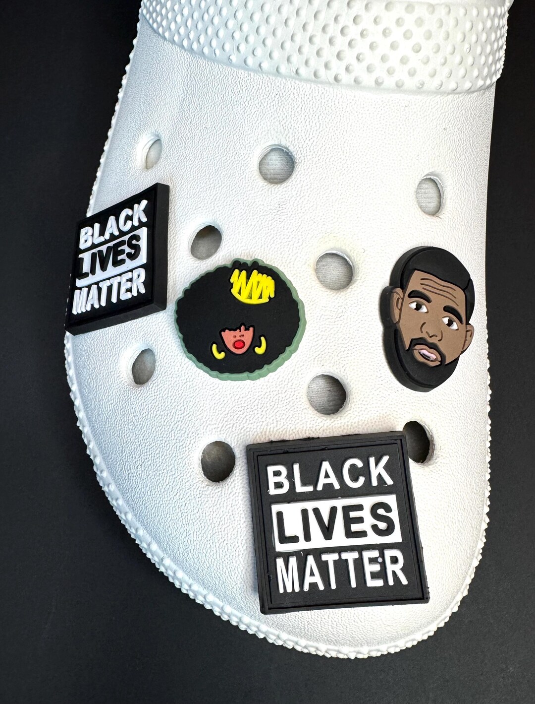 4pc 8pc Bundle BLM Black Lives Matter Shoe Charm Bundle - Etsy
