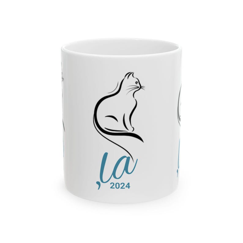 Kamala Cat Mug, Cat Lady Vote, Cat Ladies for Kamala, Vote 2024 ...