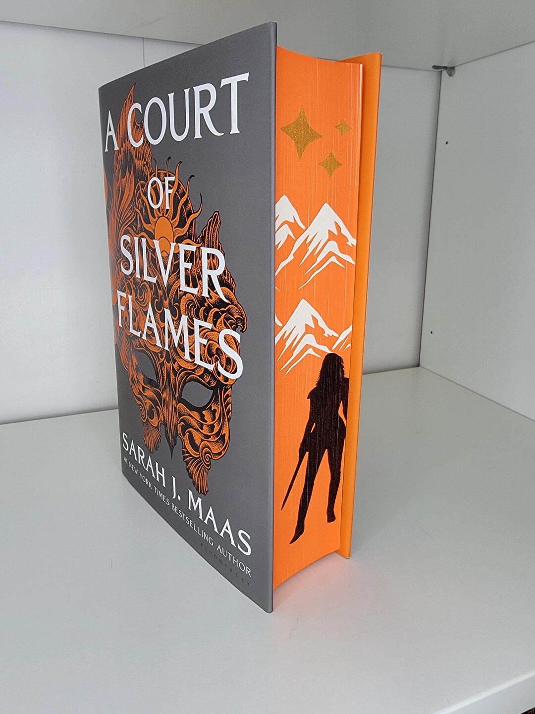 A Court of Silver Flames Sprayed Edge Book, Sarah J Mass, Acotar Series ...