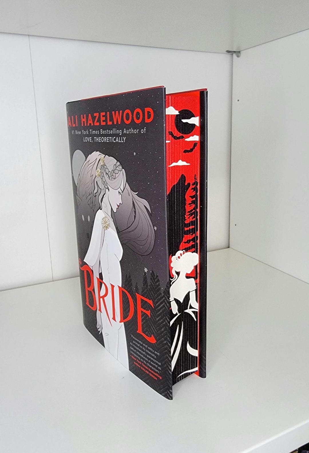 Bride by Ali Hazelwood Sprayed Edges Book, Stenciled Edges, Special ...