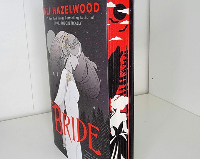 Bride by Ali Hazelwood, Hand Sprayed Edges! - Etsy