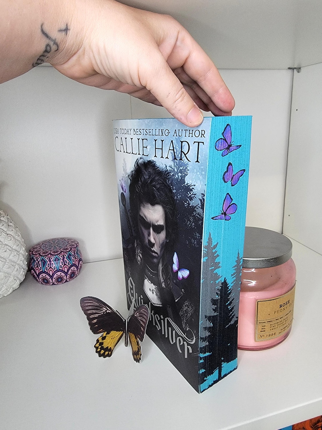 Quicksilver Sprayed Edge Book, Stenciled Edges, Fore Edge Painting ...